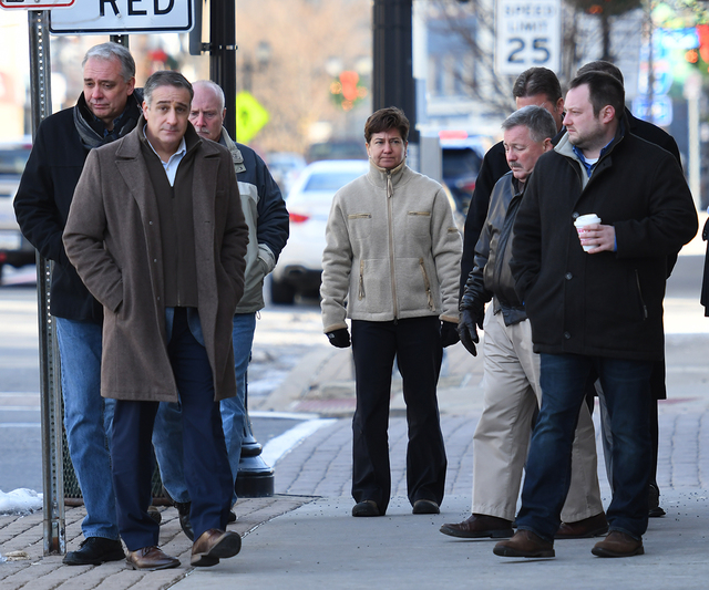 Pennsylvania State Rep. Mike Tobash visits Pittston City and hopes to ...