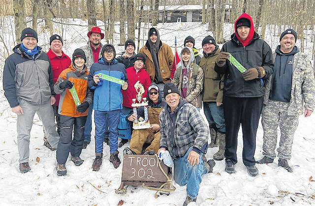 Troop 302 takes first prize in Polar Bear competition | The Sunday Dispatch
