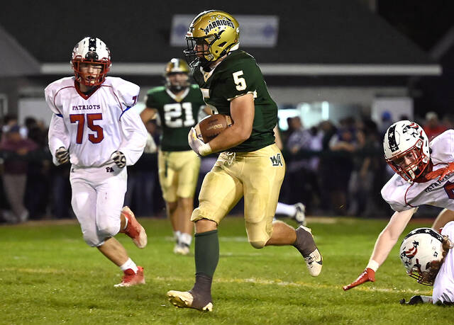 H.S. Football: Crossley powers Wyoming Area past Pittston Area to ...