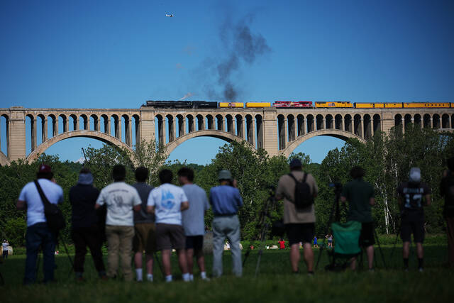 A patriotic trek: Union Pacific’s Big Boy No. 4014 visiting NEPA during ...