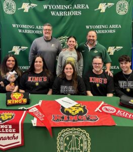 Wyoming Area’s Alexa Gacek commits to King’s College | The Sunday Dispatch